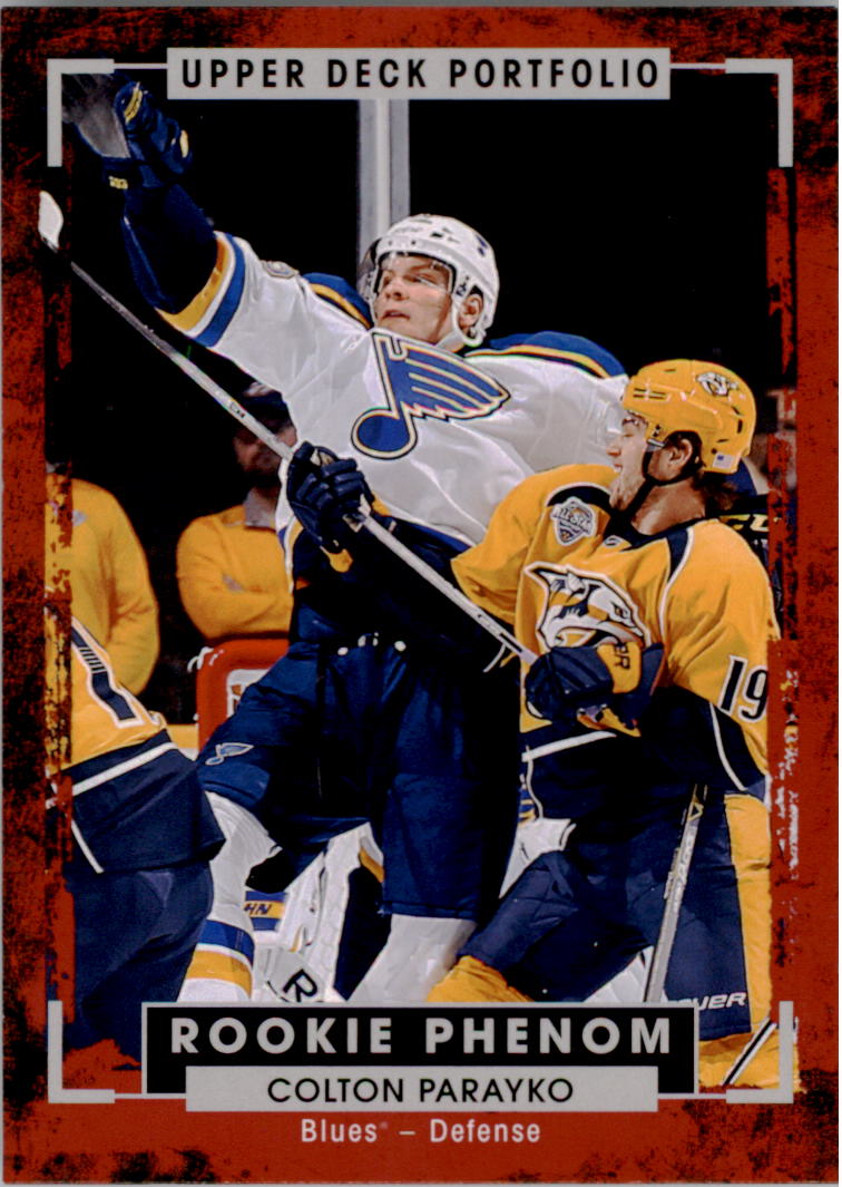 Colton Parayko Hockey Price Guide | Colton Parayko Trading Card Value ...