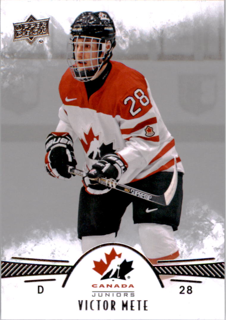 Victor Mete Hockey Price Guide | Victor Mete Trading Card Value – Beckett
