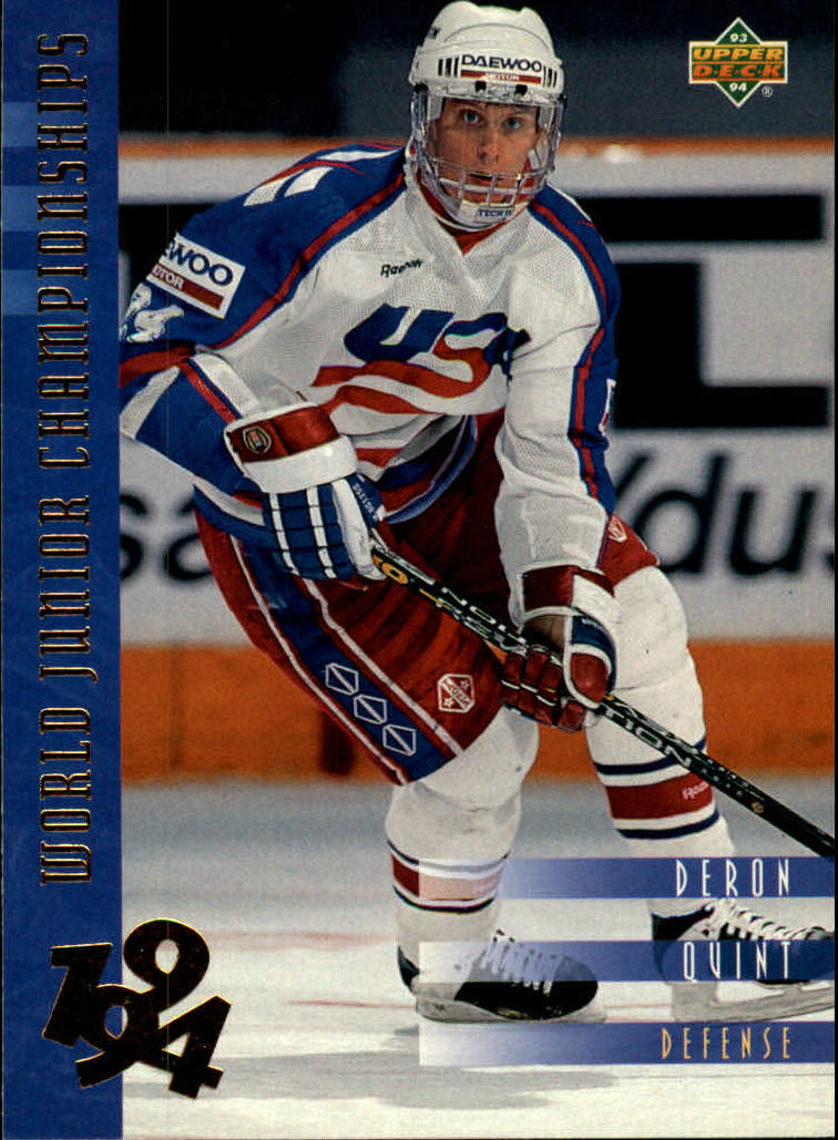 Deron Quint Hockey Price Guide | Deron Quint Trading Card Value – Beckett