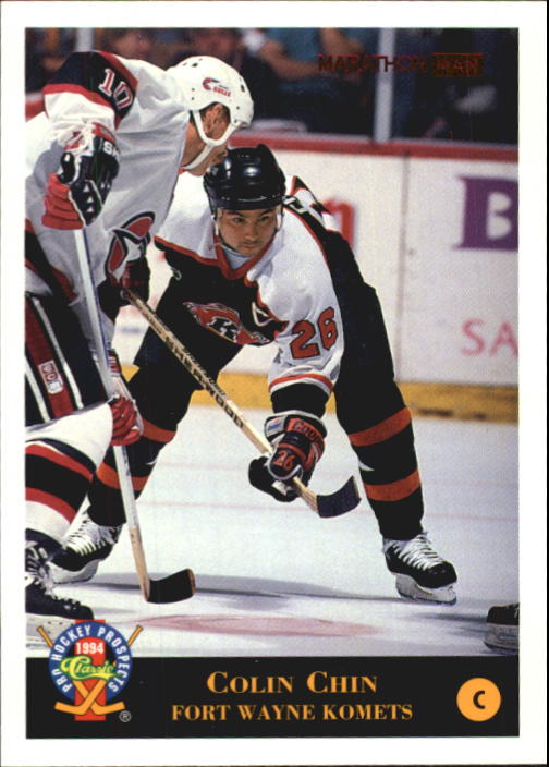 Colin Chin Hockey Price Guide | Colin Chin Trading Card Value – Beckett