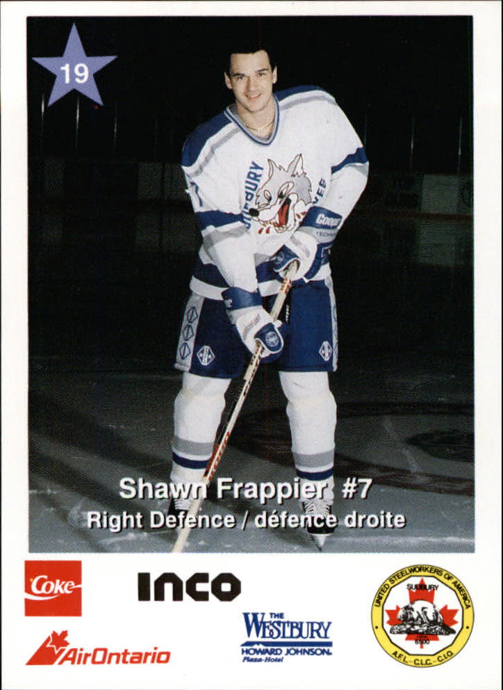 Buy Shawn Frappier Cards Online | Shawn Frappier Hockey Price Guide ...