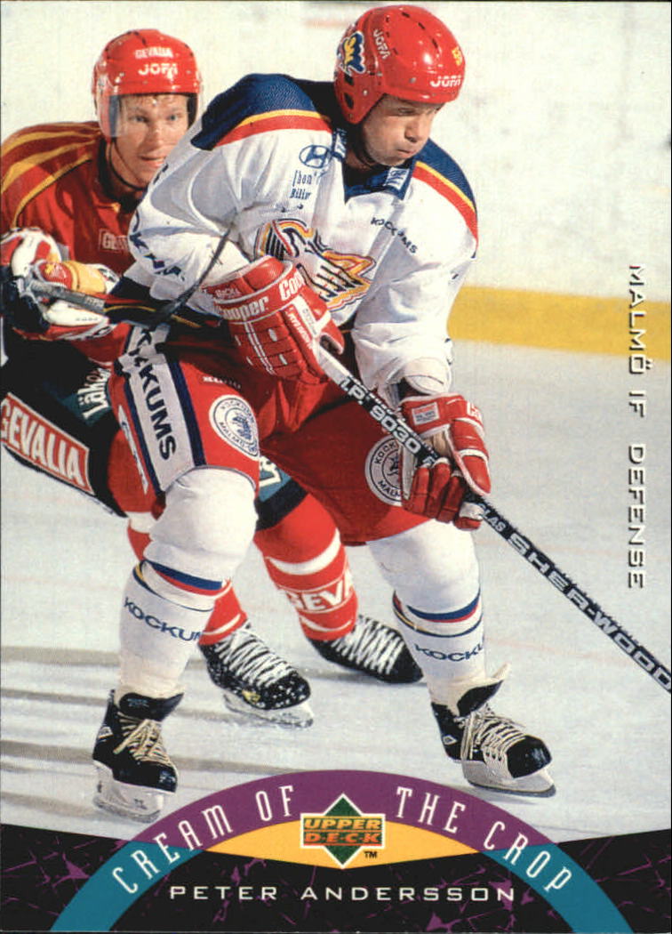 Peter Andersson Hockey Price Guide | Peter Andersson Trading Card Value ...