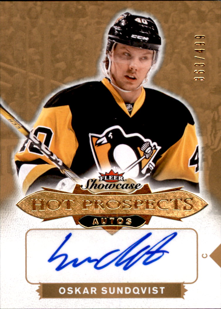 Oskar Sundqvist Hockey Price Guide | Oskar Sundqvist Trading Card Value ...