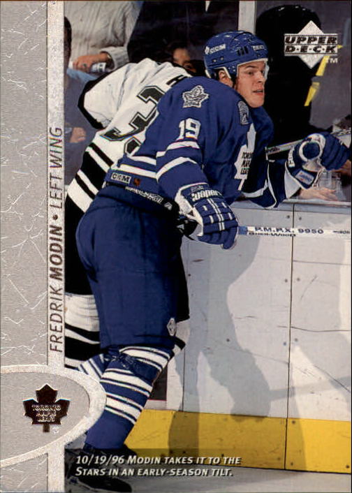 Fredrik Modin Hockey Price Guide | Fredrik Modin Trading Card Value – Beckett