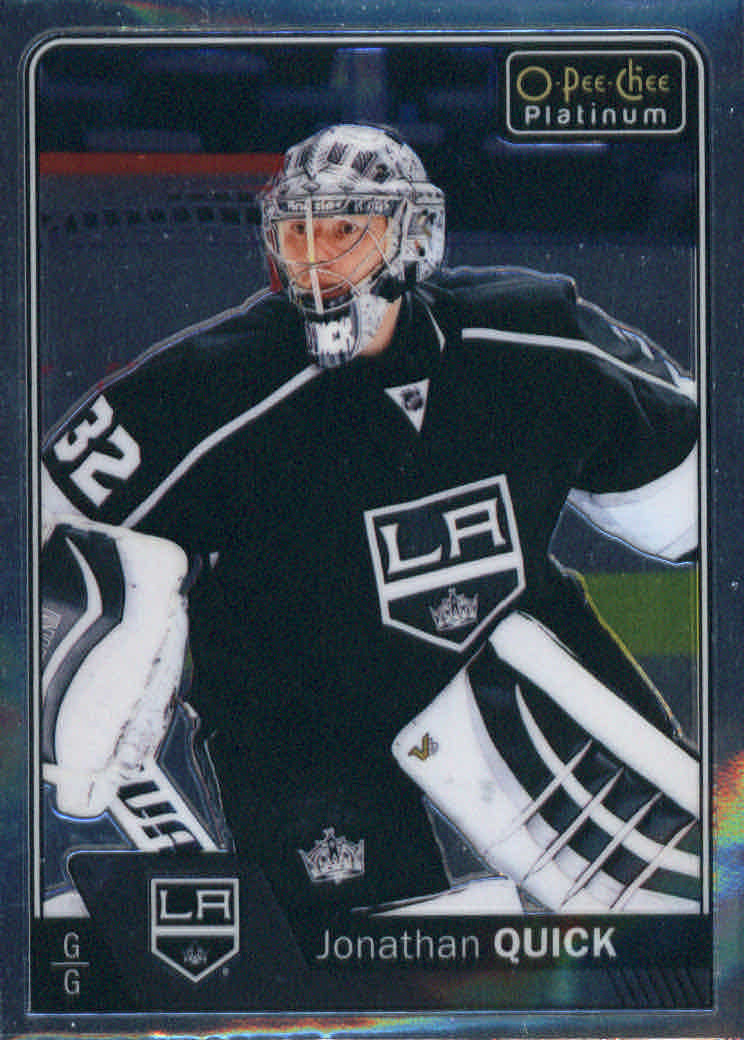 Jonathan Quick Hockey Price Guide | Jonathan Quick Trading Card Value ...