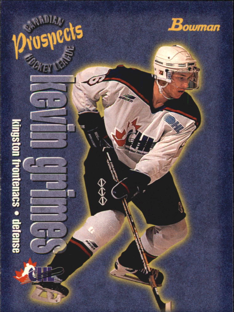 Kevin Grimes Hockey Price Guide | Kevin Grimes Trading Card Value – Beckett