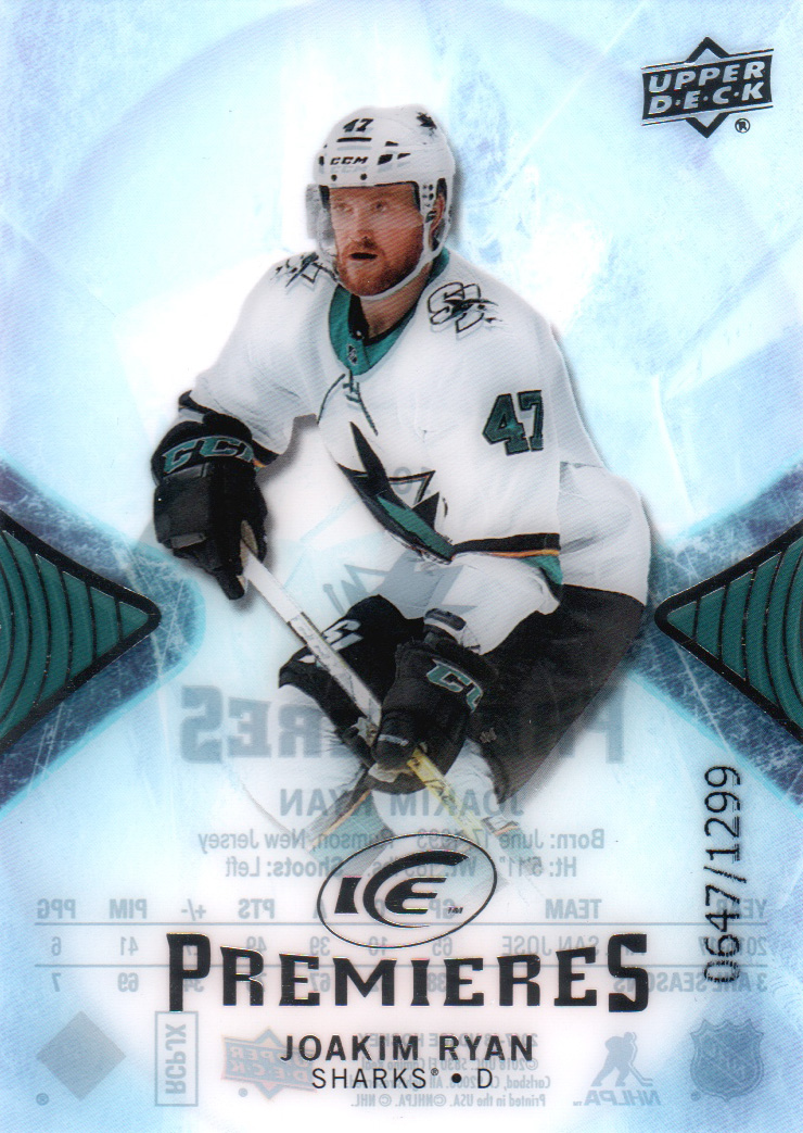 Joakim Ryan Hockey Price Guide | Joakim Ryan Trading Card Value – Beckett