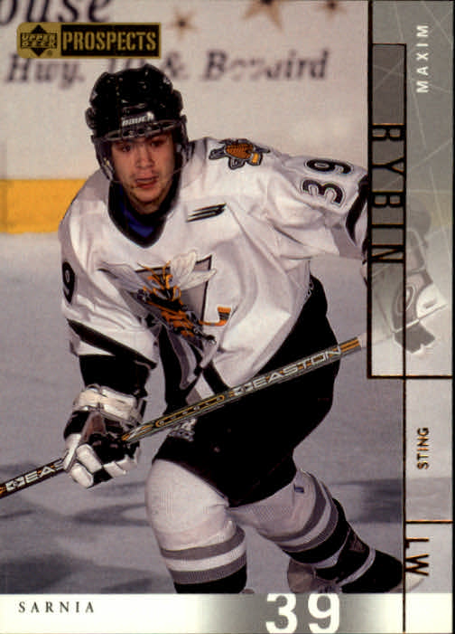 Maxim Rybin Hockey Price Guide | Maxim Rybin Trading Card Value – Beckett