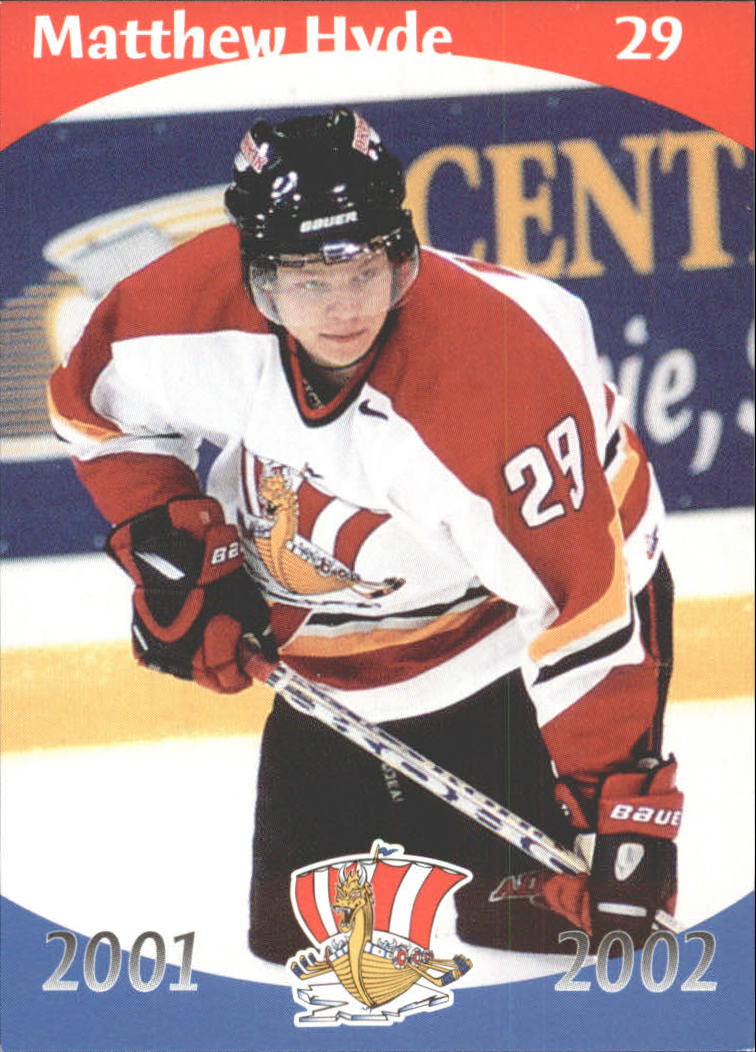 Matthew Hyde Hockey Price Guide | Matthew Hyde Trading Card Value – Beckett