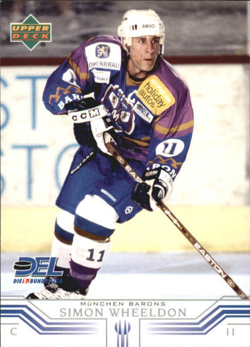 Simon Wheeldon Hockey Price Guide | Simon Wheeldon Trading Card Value ...