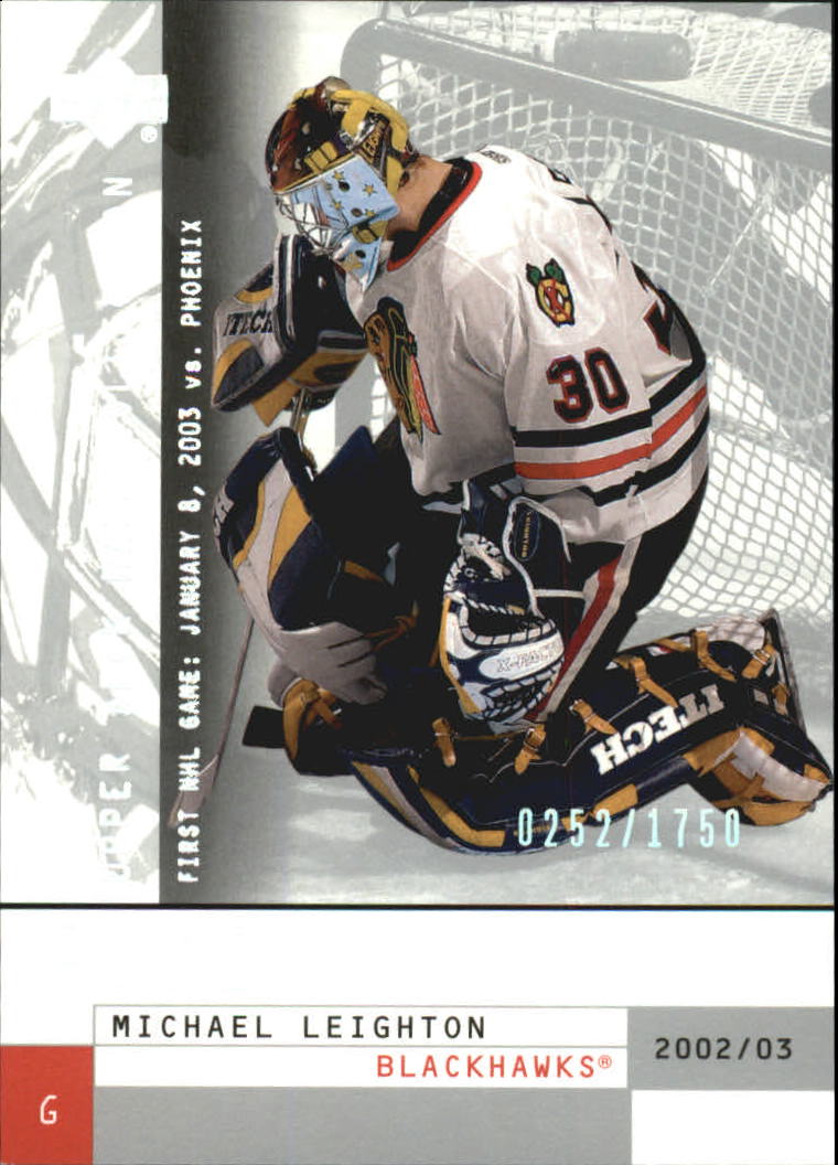 Michael Leighton Hockey Price Guide | Michael Leighton Trading Card ...