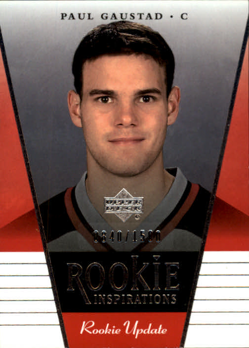 Paul Gaustad Hockey Price Guide | Paul Gaustad Trading Card Value – Beckett