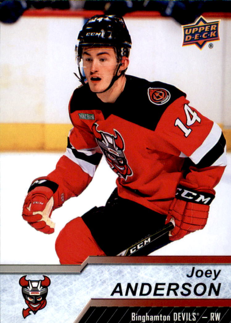 Joey Anderson Hockey Price Guide | Joey Anderson Trading Card Value ...