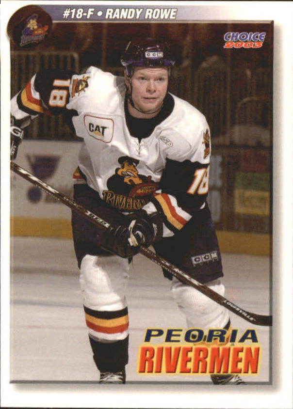 Randy Rowe Hockey Price Guide | Randy Rowe Trading Card Value – Beckett