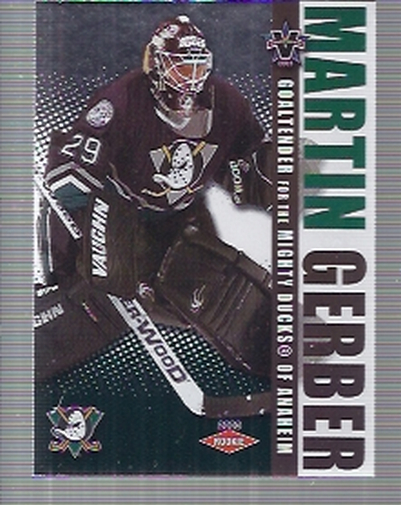 Martin Gerber Hockey Price Guide | Martin Gerber Trading Card Value ...