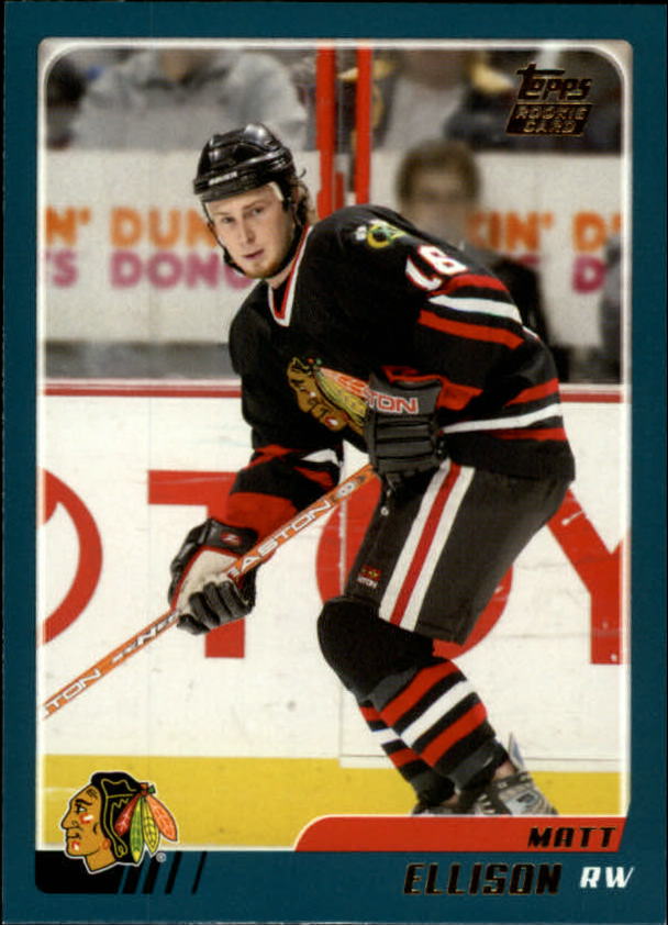 Matt Ellison Hockey Price Guide | Matt Ellison Trading Card Value – Beckett