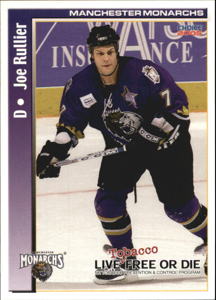 Joe Rullier Hockey Price Guide | Joe Rullier Trading Card Value – Beckett