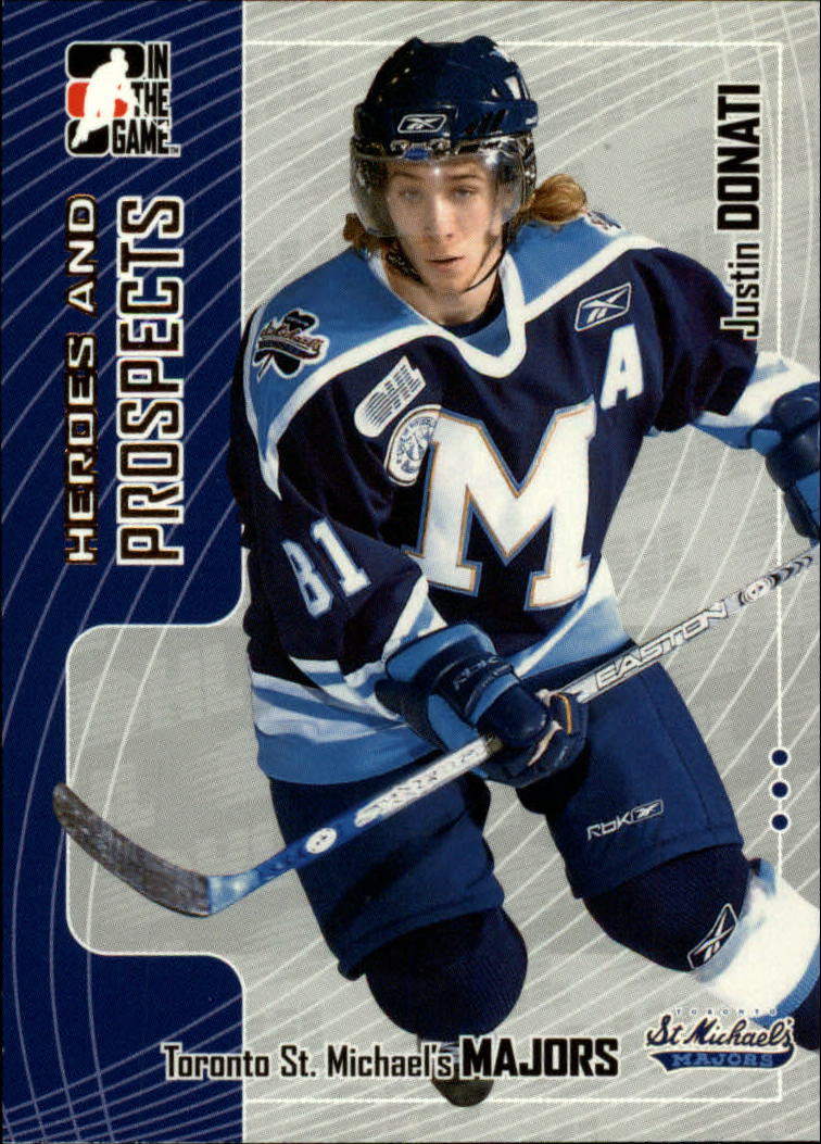 Justin Donati Hockey Price Guide | Justin Donati Trading Card Value ...