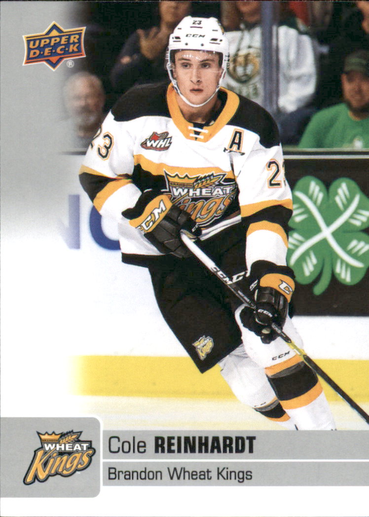 Cole Reinhardt Hockey Price Guide | Cole Reinhardt Trading Card Value ...