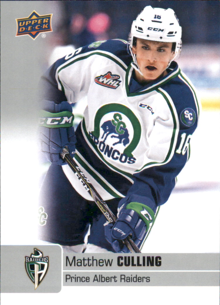Matthew Culling Hockey Price Guide | Matthew Culling Trading Card Value ...