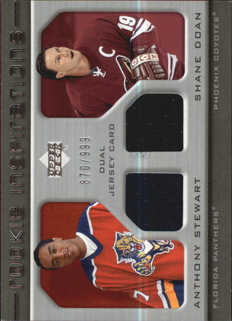 Shane Doan Hockey Price Guide | Shane Doan Trading Card Value – Beckett