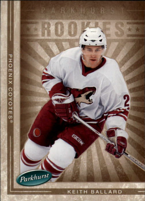 Keith HK Ballard Hockey Price Guide | Keith HK Ballard Trading Card ...