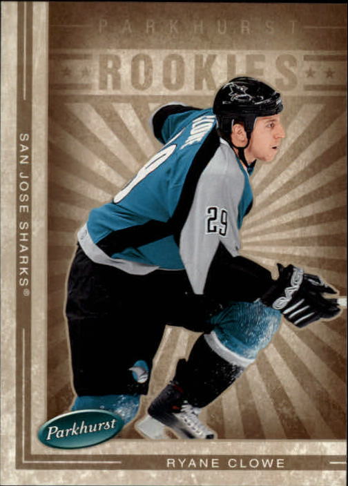 Ryane Clowe Hockey Price Guide | Ryane Clowe Trading Card Value – Beckett