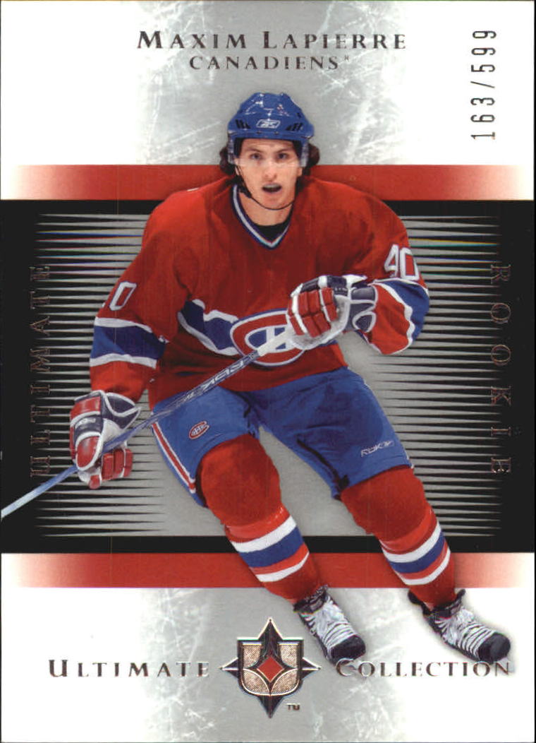 Maxim Lapierre Hockey Price Guide | Maxim Lapierre Trading Card Value ...