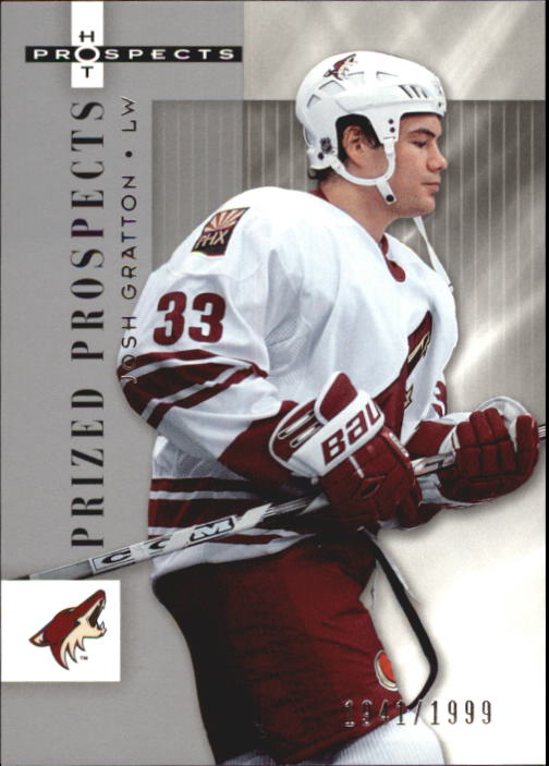 Josh Gratton Hockey Price Guide | Josh Gratton Trading Card Value – Beckett