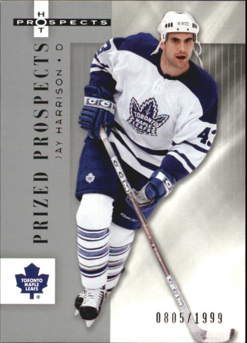 Jay Harrison Hockey Price Guide | Jay Harrison Trading Card Value – Beckett