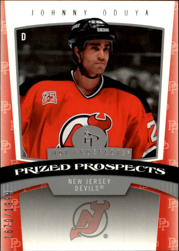 Johnny Oduya Hockey Price Guide | Johnny Oduya Trading Card Value – Beckett