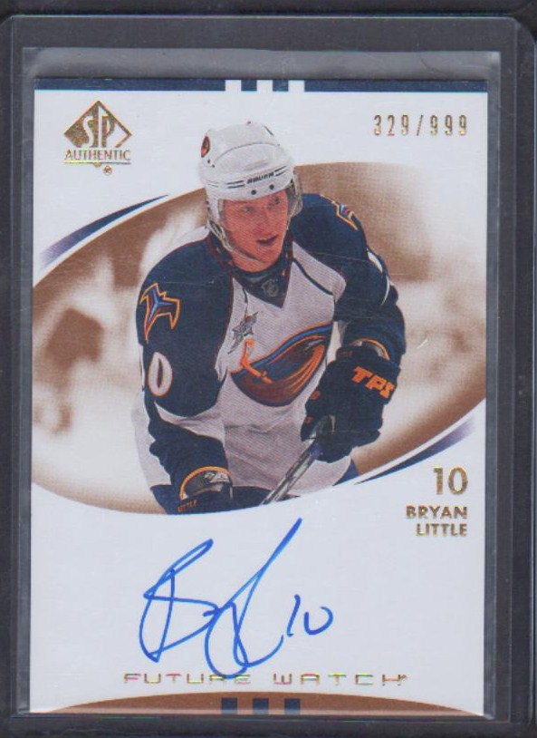 Buy Bryan Little Cards Online | Bryan Little Hockey Price Guide - Beckett
