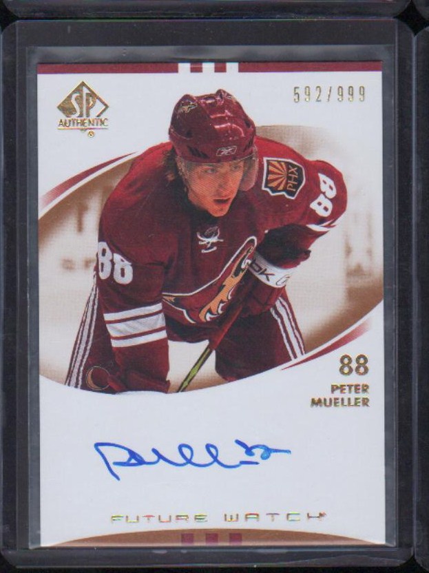 Peter Mueller Hockey Price Guide | Peter Mueller Trading Card Value ...