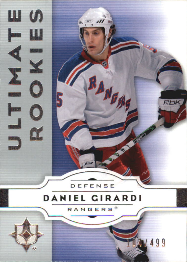Daniel Girardi Hockey Price Guide | Daniel Girardi Trading Card Value ...