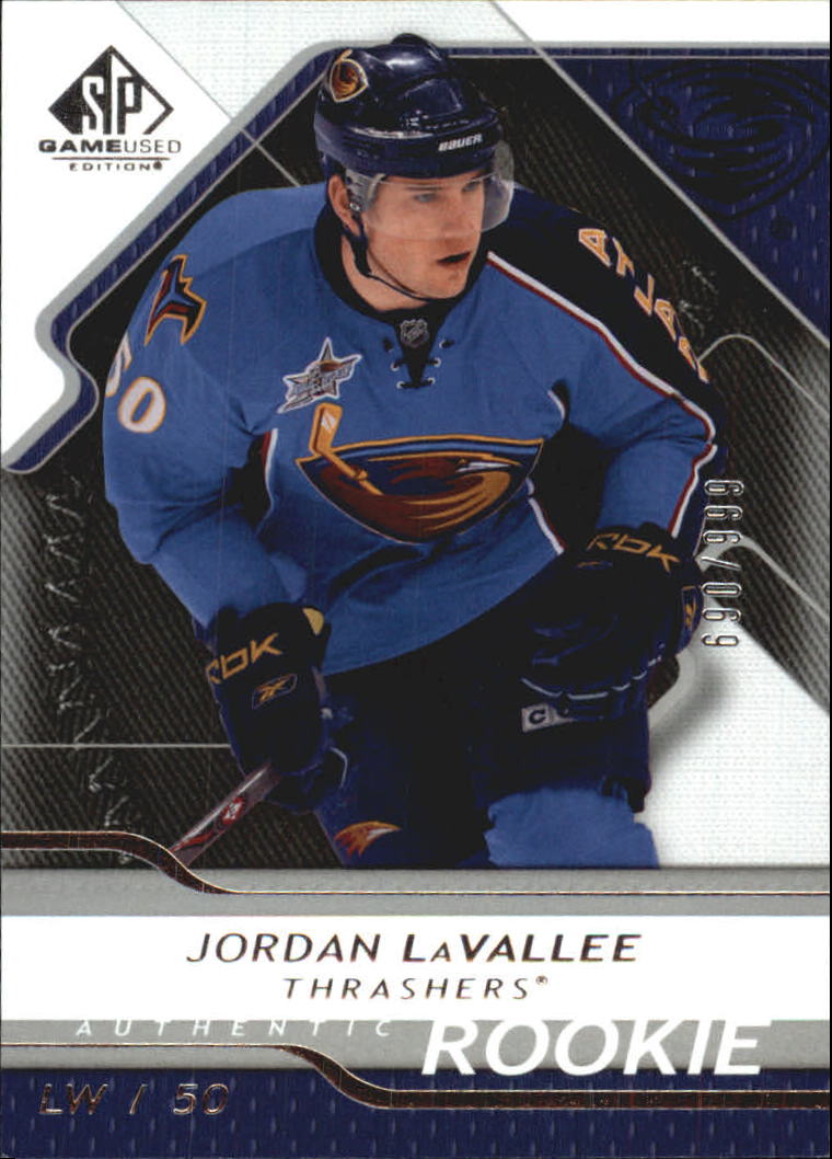 Jordan Lavallee Hockey Price Guide | Jordan Lavallee Trading Card Value ...