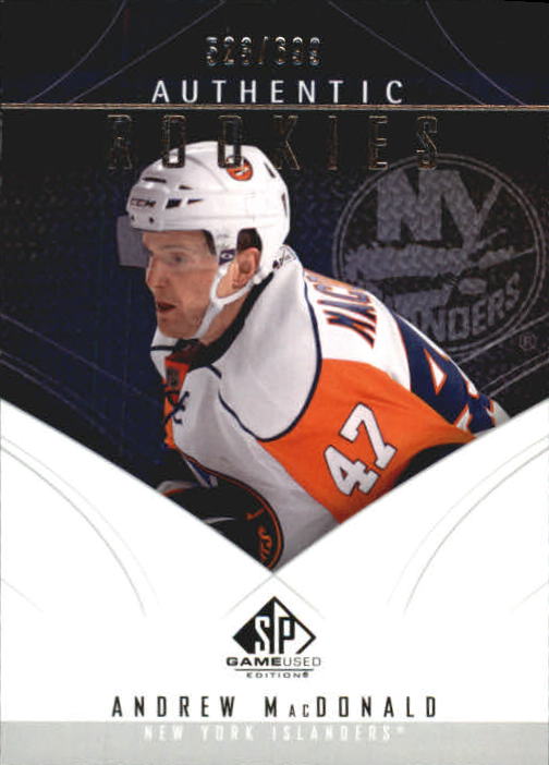 Andrew MacDonald Hockey Price Guide | Andrew MacDonald Trading Card ...