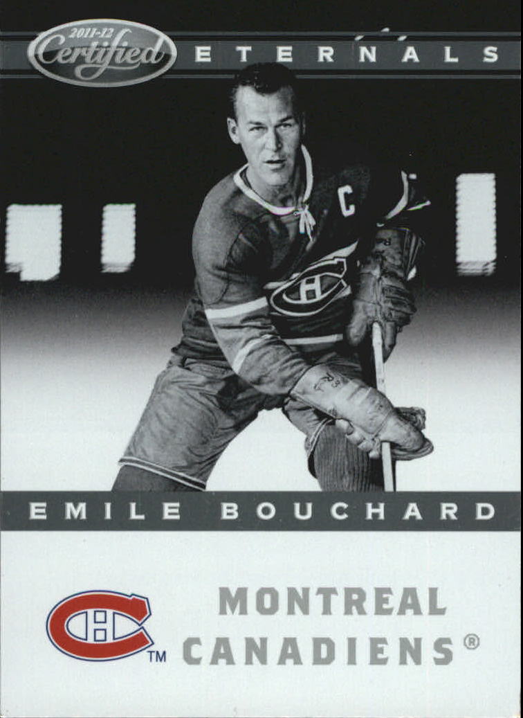 Emile Bouchard Hockey Price Guide | Emile Bouchard Trading Card Value ...