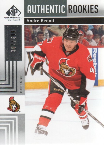 Andre Benoit Hockey Price Guide | Andre Benoit Trading Card Value – Beckett