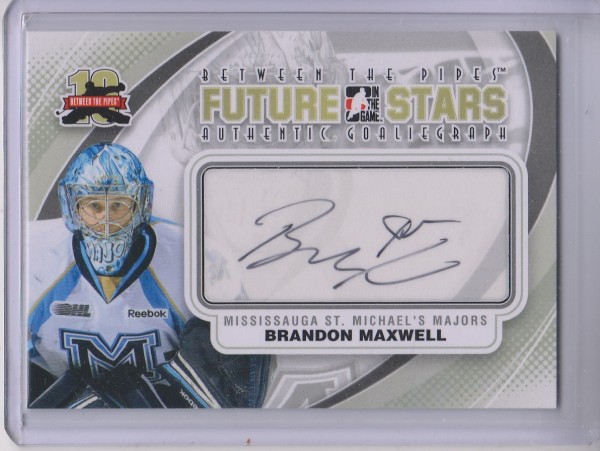 Brandon Maxwell Hockey Price Guide | Brandon Maxwell Trading Card Value ...