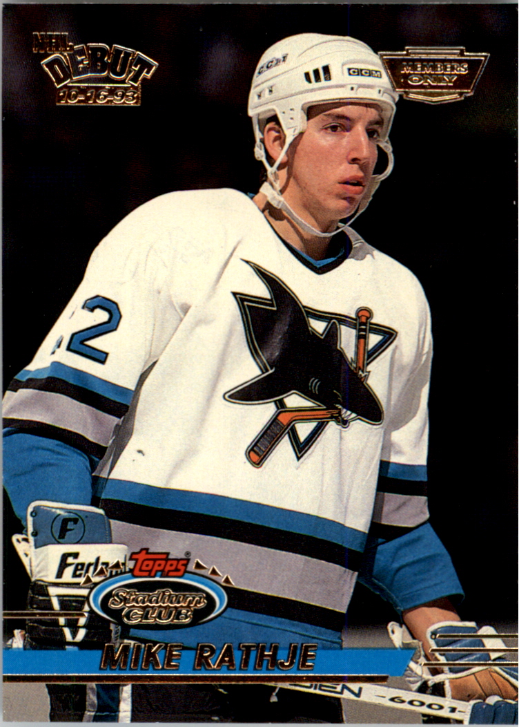 Mike Rathje Hockey Price Guide | Mike Rathje Trading Card Value – Beckett