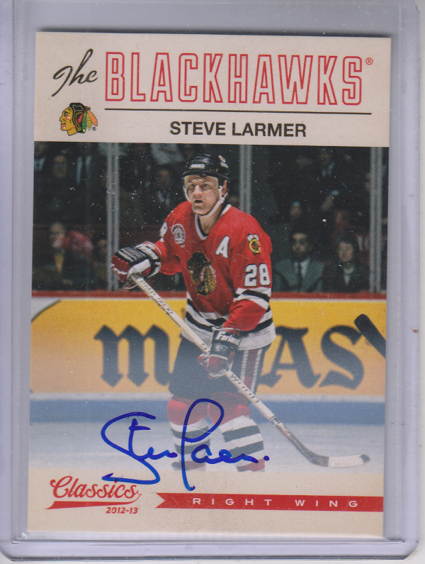 Steve Larmer Hockey Price Guide | Steve Larmer Trading Card Value – Beckett