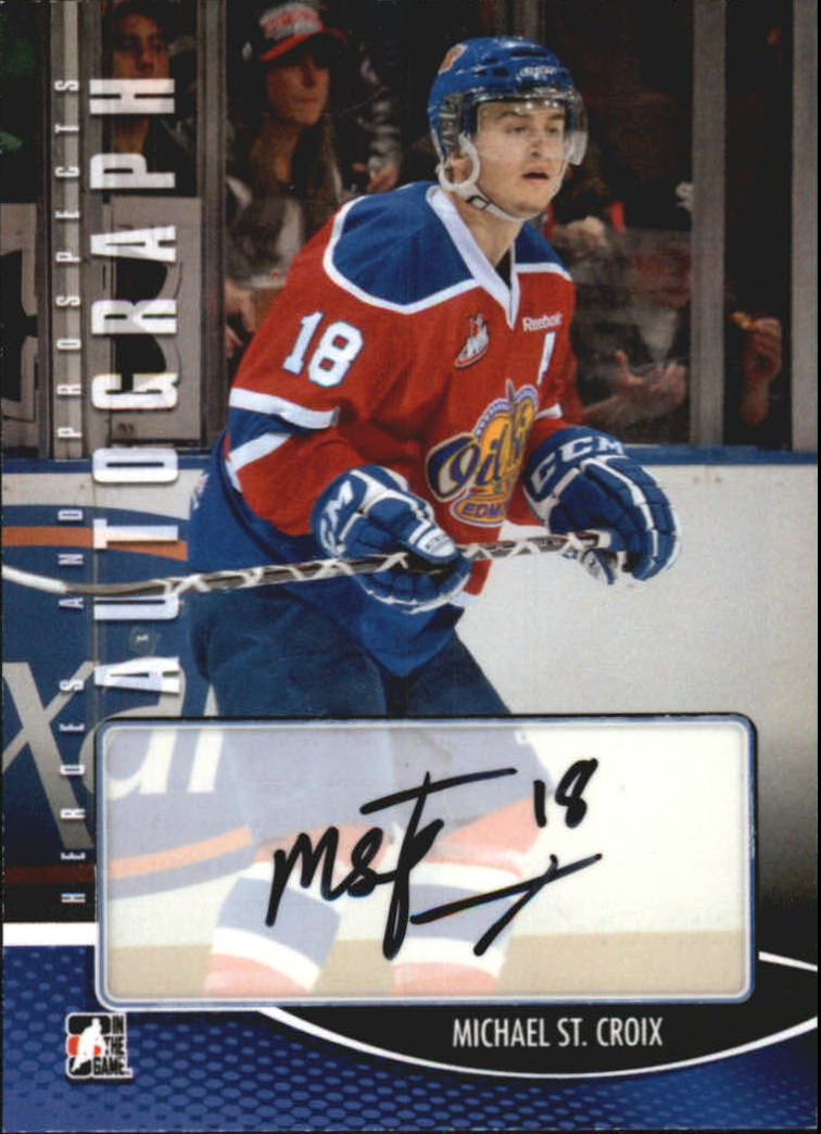 Michael St. Croix Hockey Price Guide | Michael St. Croix Trading Card ...