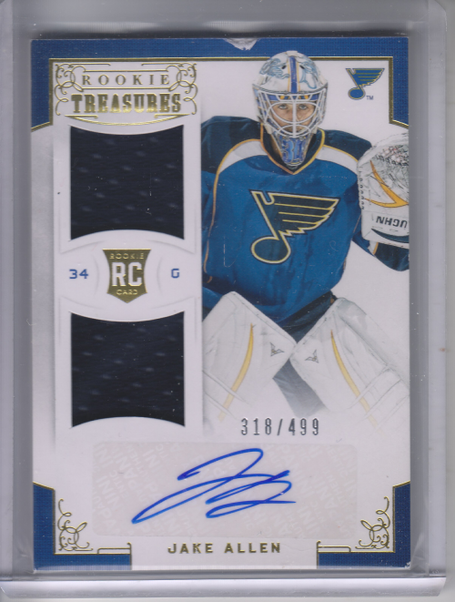 Buy Jake Allen Cards Online | Jake Allen Hockey Price Guide - Beckett