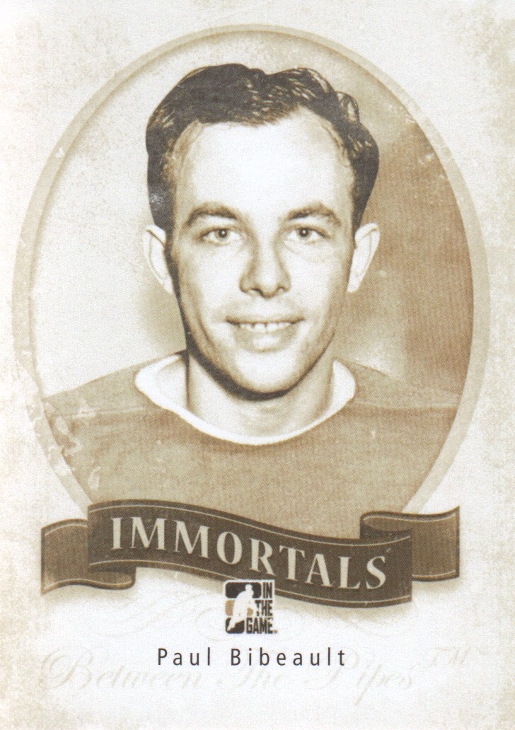 Paul Bibeault Hockey Price Guide | Paul Bibeault Trading Card Value ...