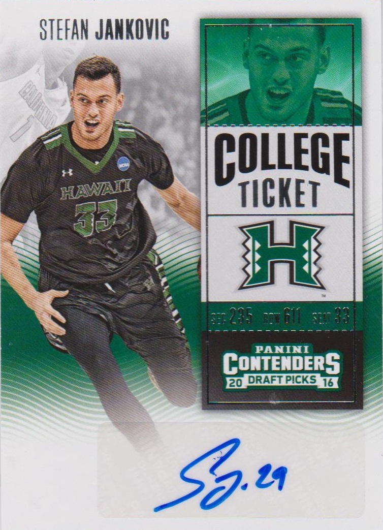 Stefan Jankovic Basketball Price Guide | Stefan Jankovic Trading Card ...