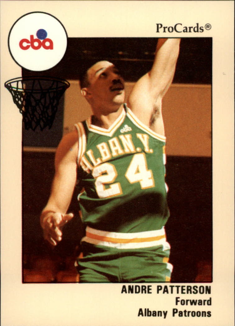 Andre Patterson Basketball Price Guide | Andre Patterson Trading Card ...