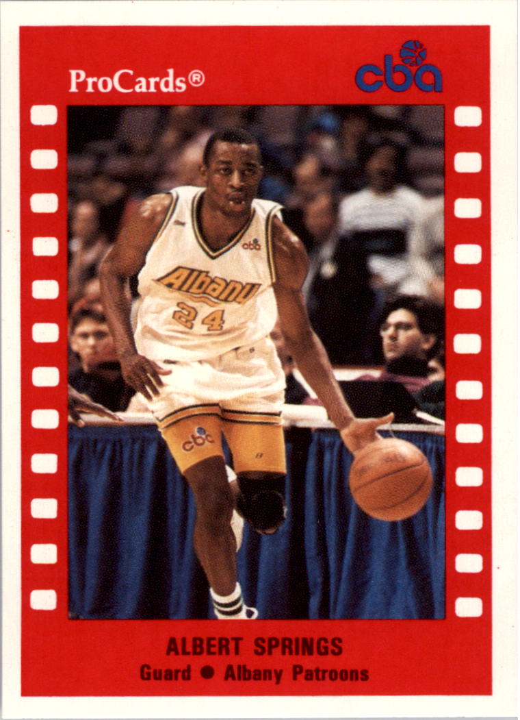 Albert Springs Basketball Price Guide | Albert Springs Trading Card ...