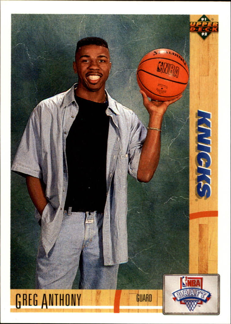 Greg Anthony Basketball Price Guide | Greg Anthony Trading Card Value ...