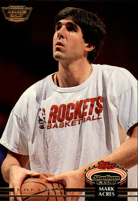 Mark Acres Basketball Price Guide | Mark Acres Trading Card Value – Beckett