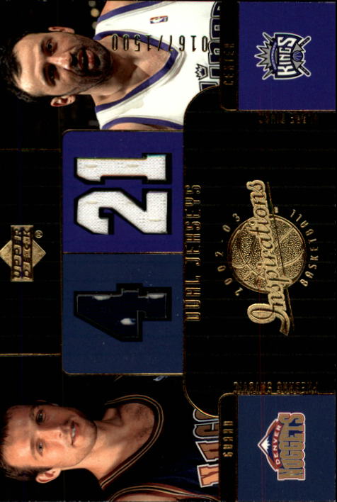 Vlade Divac Basketball Price Guide | Vlade Divac Trading Card Value ...